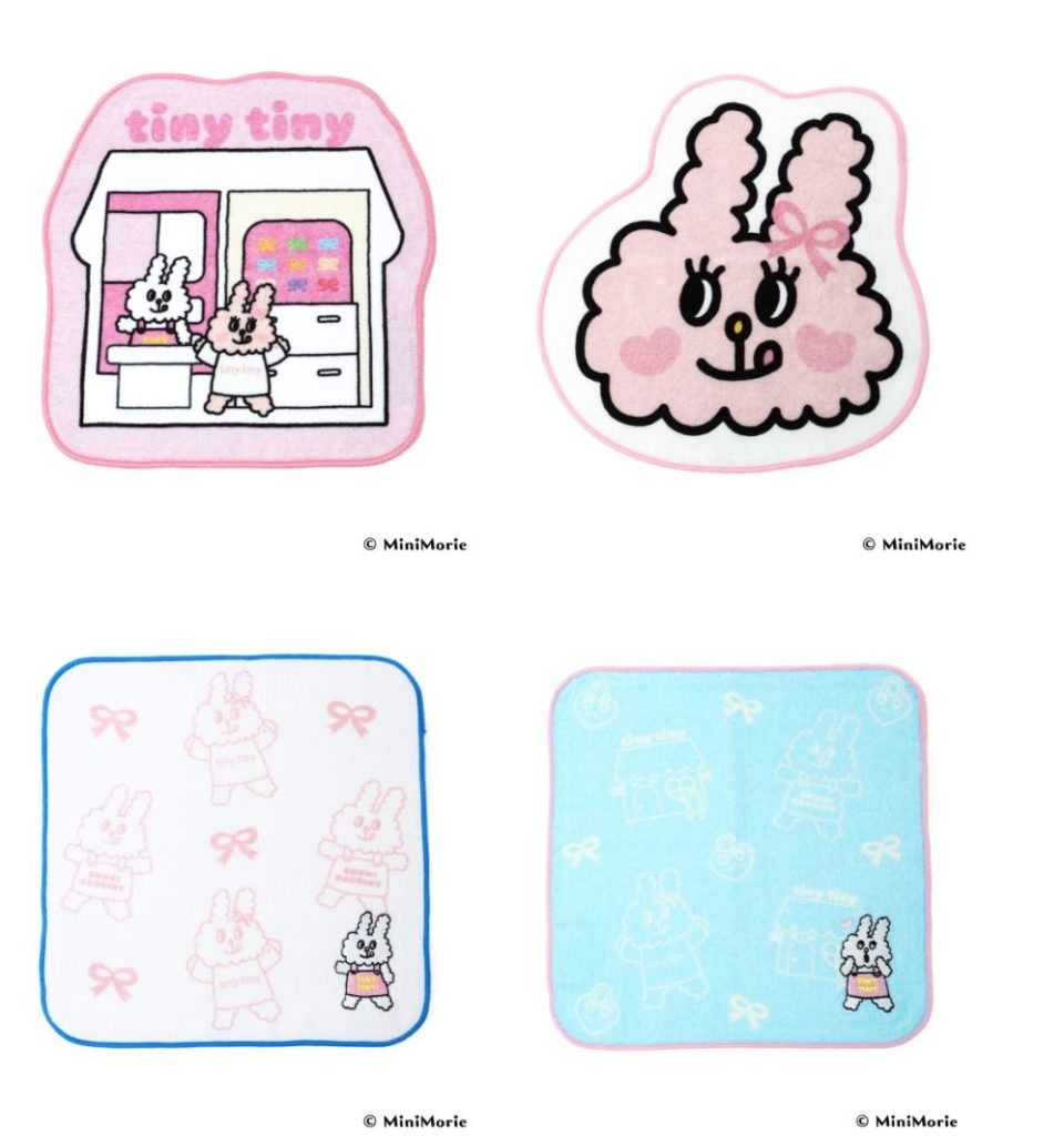 「niko and ...」発のフェミニン雑貨ブランド「tiny tiny」が、アジア各国で 人気の「バニーコンビニ」とのコラボアイテムを10月18日(金)に発売！ | PRESS ...